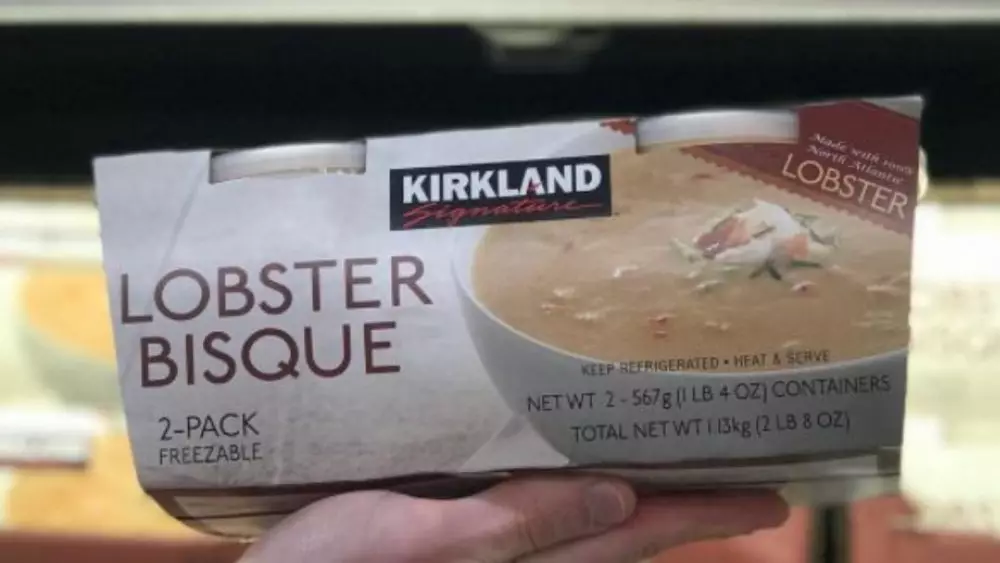 Costco Kirkland goly Lobster Bisque