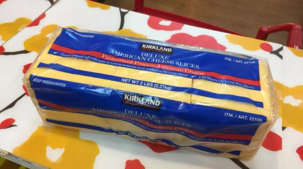 Fromage américain Kirkland Signature de Costco