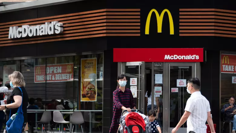 Aparador de McDonald's als Estats Units
