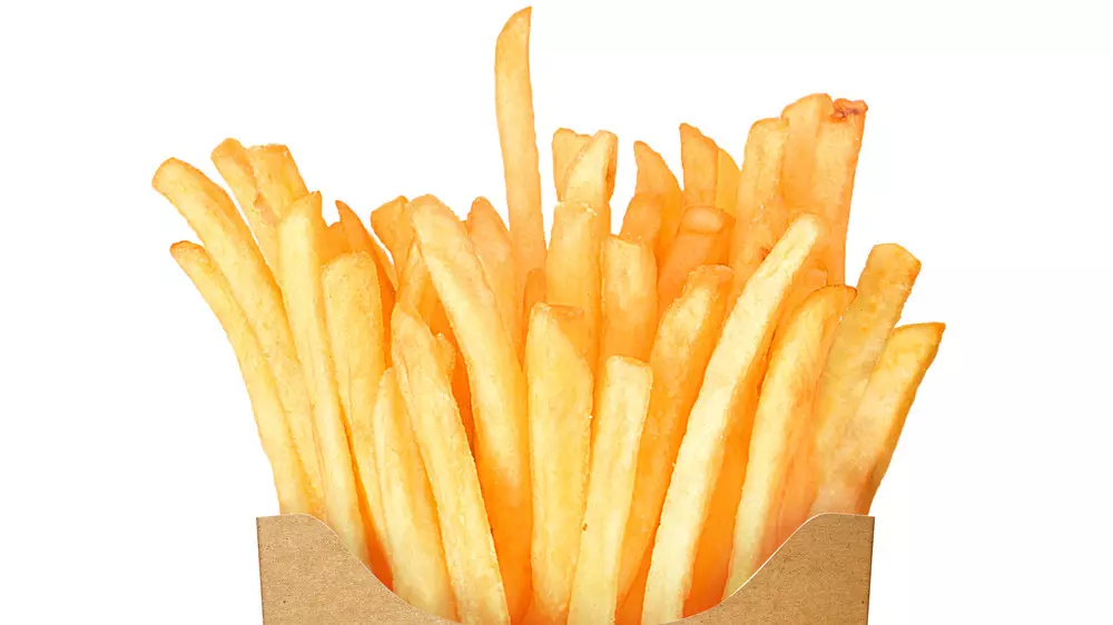 Pommes Frites ragen heraus