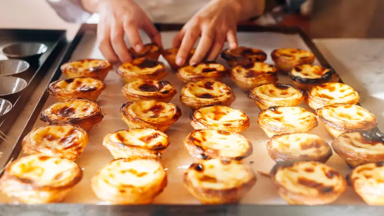 Portuguese custard tarts