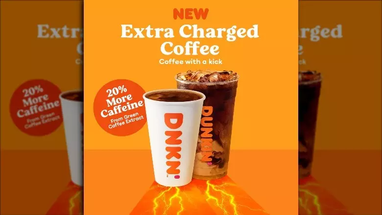Dunkin' Donuts Extra Charged Coffee գովազդը