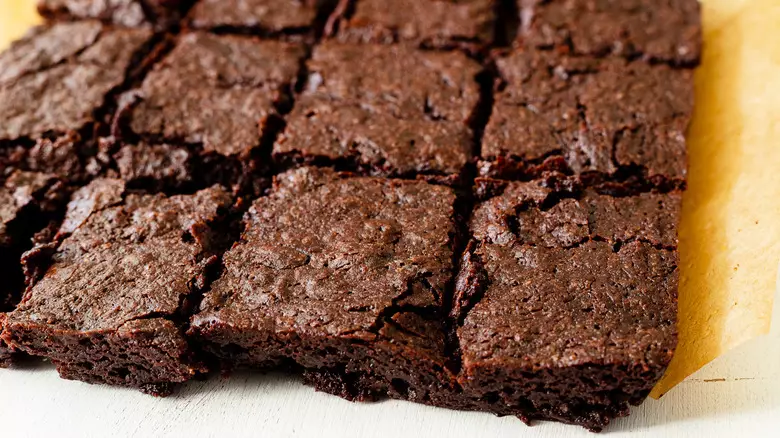 brownies coupés