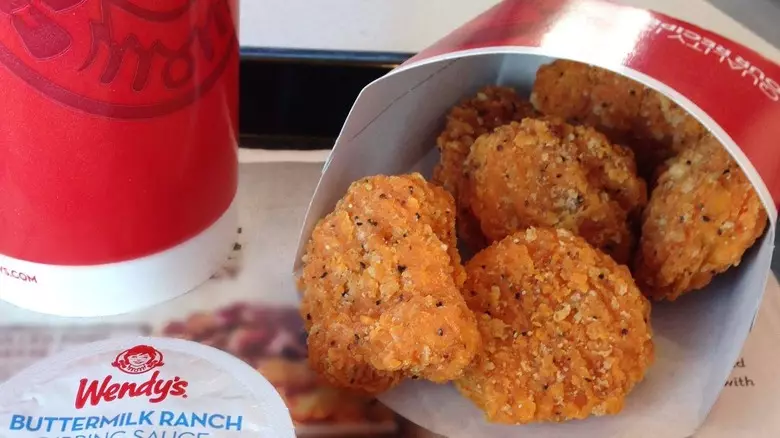 Nuggets de frango picante de Wendy