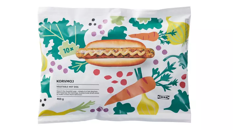 IKEA veggie hot dog pakete