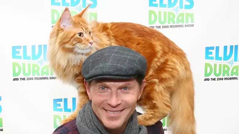 Bobby Flay und seine Katze Nacho