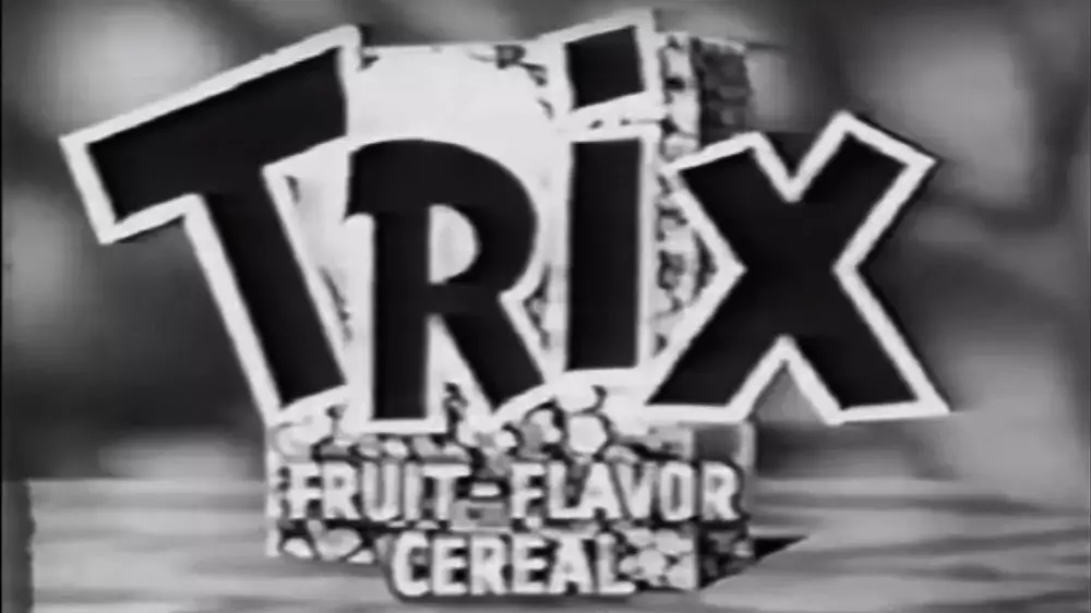 διαφήμιση vintage trix