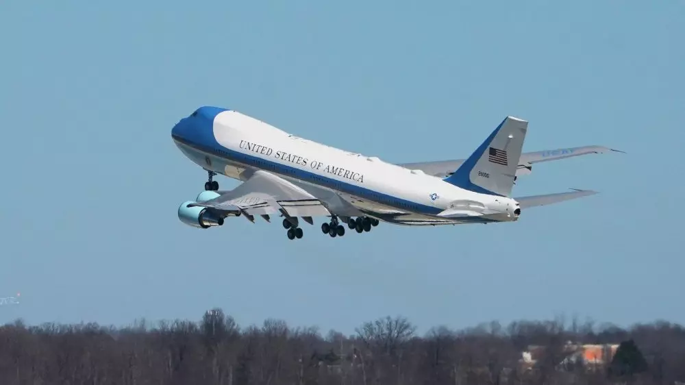 Resnica o hrani, ki jo strežejo na Air Force One