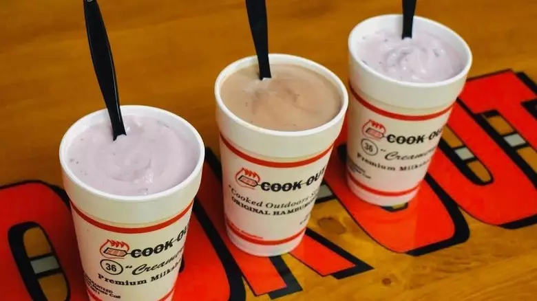 Cook Out shake