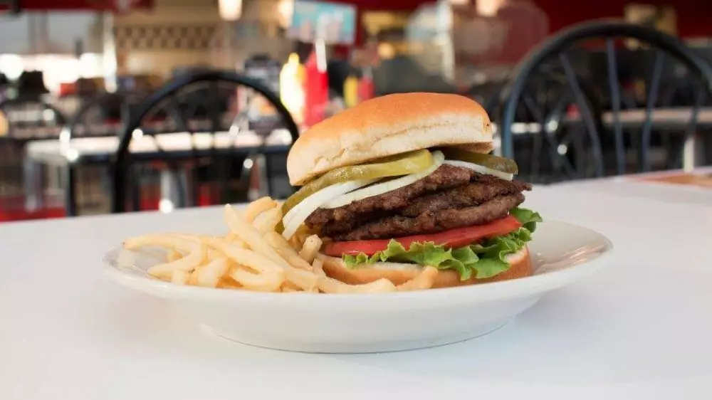 Steak 'n Shake burger