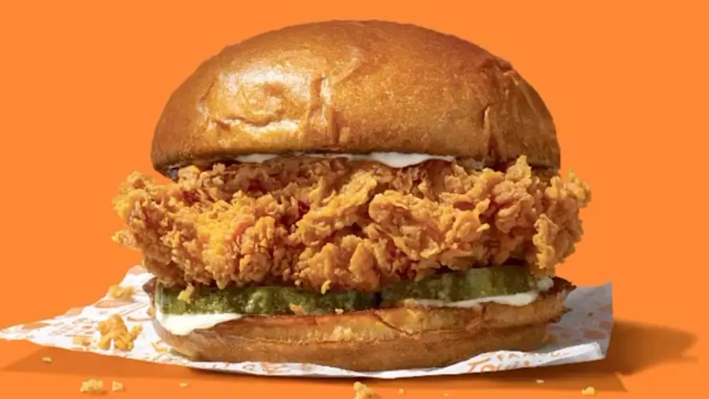 popeyes тауық сэндвичі