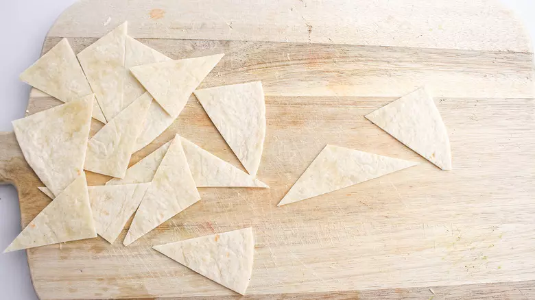 tortilla triangles a kan katako