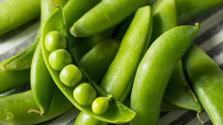 Sugar snap peas