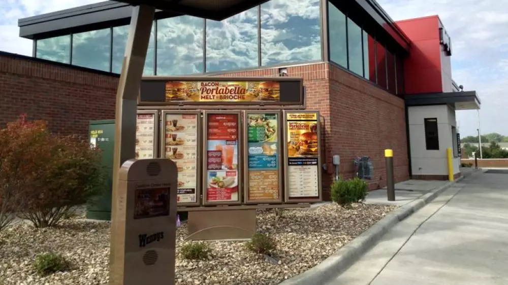 El drive-thru de Wendy