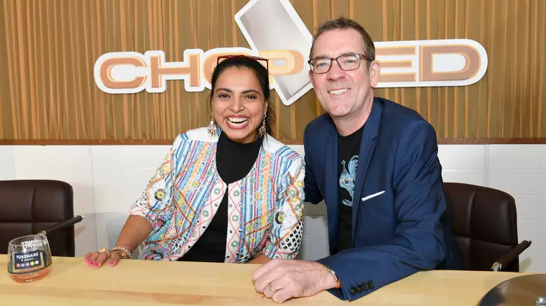 Maneet Chauhan ma Ted Allen