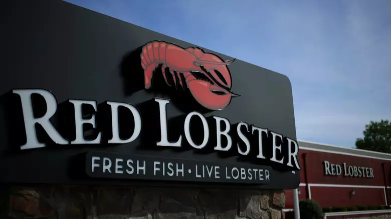 Пред ресторант Red Lobster