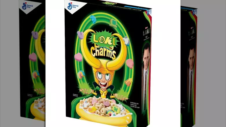 Το σχέδιο κουτιού του Loki Charms