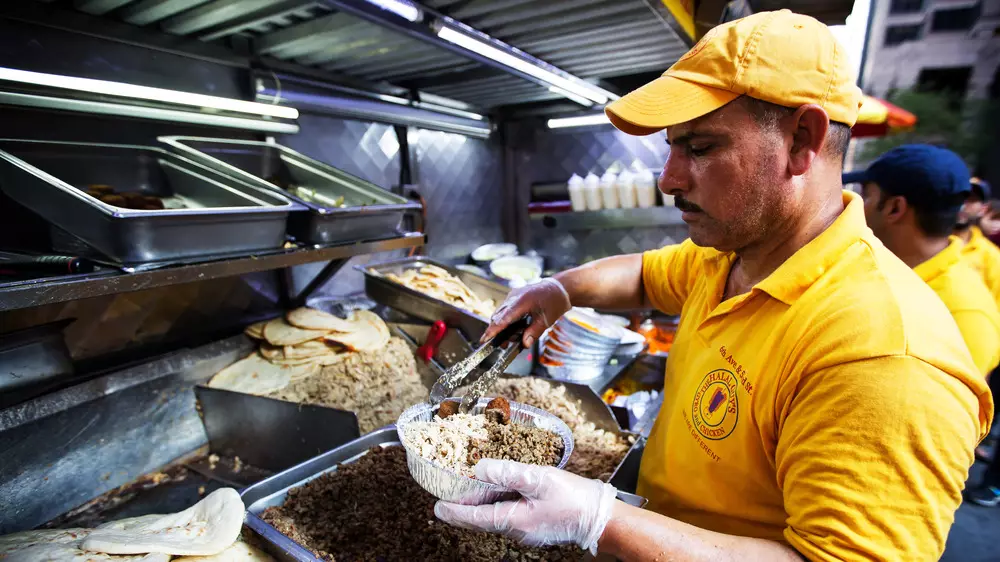 A Halal Guys 53. utcai kocsija