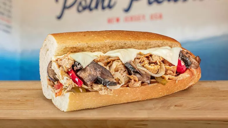 Portabella Chicken Cheese Steak