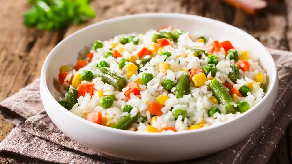 arroz com legumes