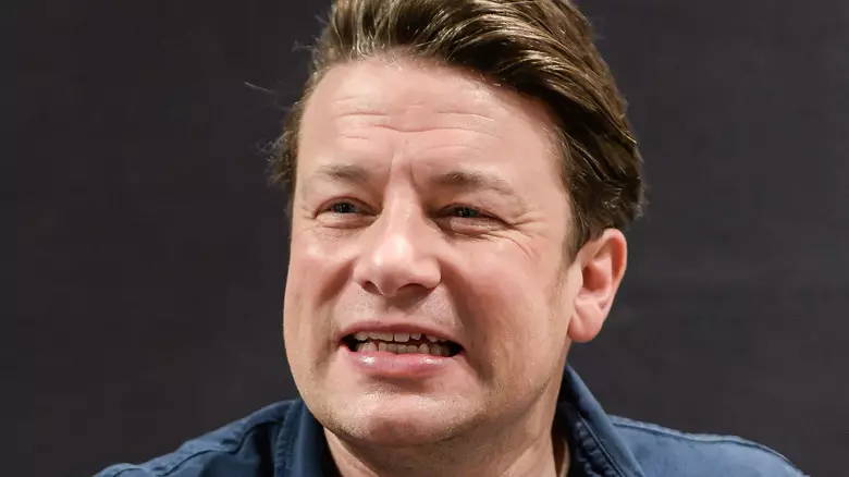 Jamie Oliver grinnik