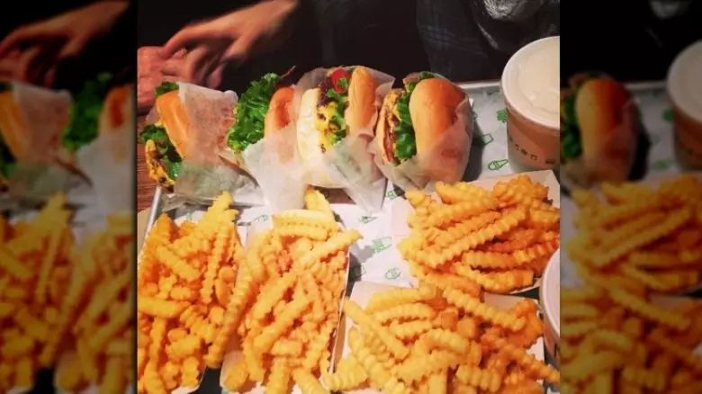 Shake Shack hampurilainen