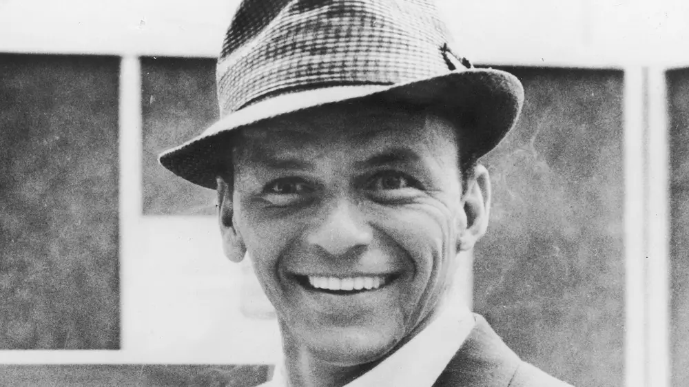 Frank Sinatra en fedora
