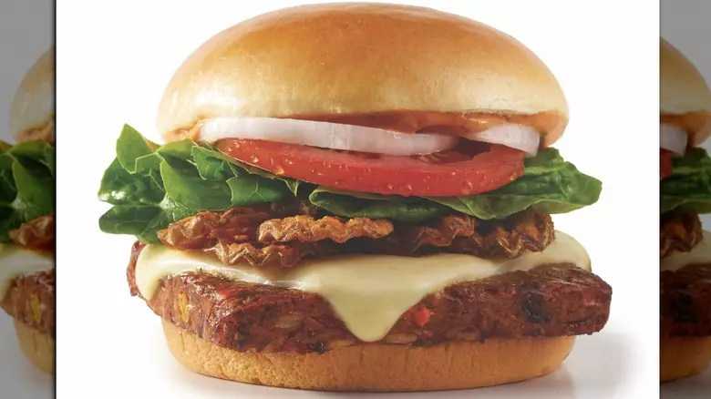 Burger Pónaire Dubh Spíosrach Wendy