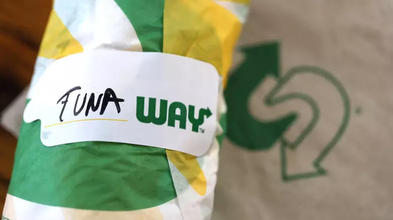 Túnfisksamloka frá Subway