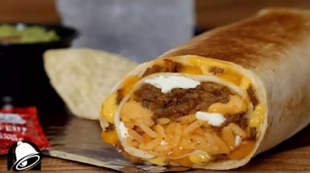 Iyo Taco Bell Quesarito ichiri kuwanikwa