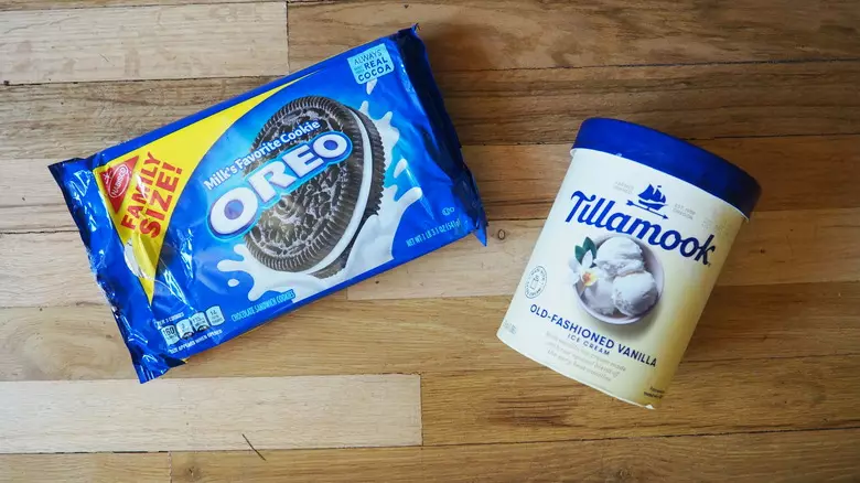 Ingredientes imitadores de 2 ingredientes de Dairy Queen Oreo Blizzard