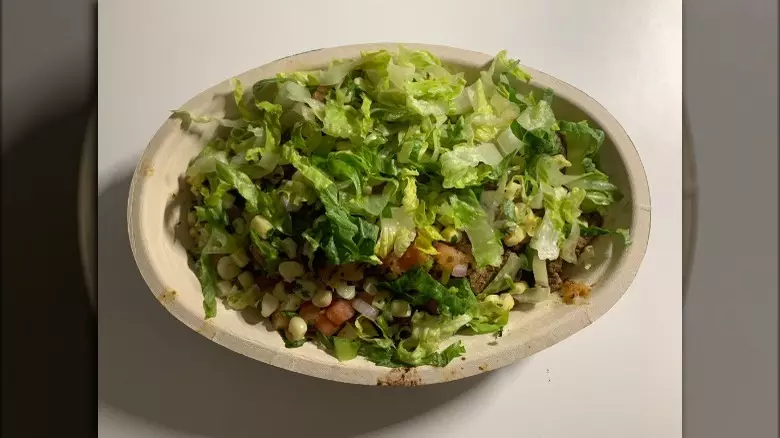 Burrito Bowl rychlé občerstvení