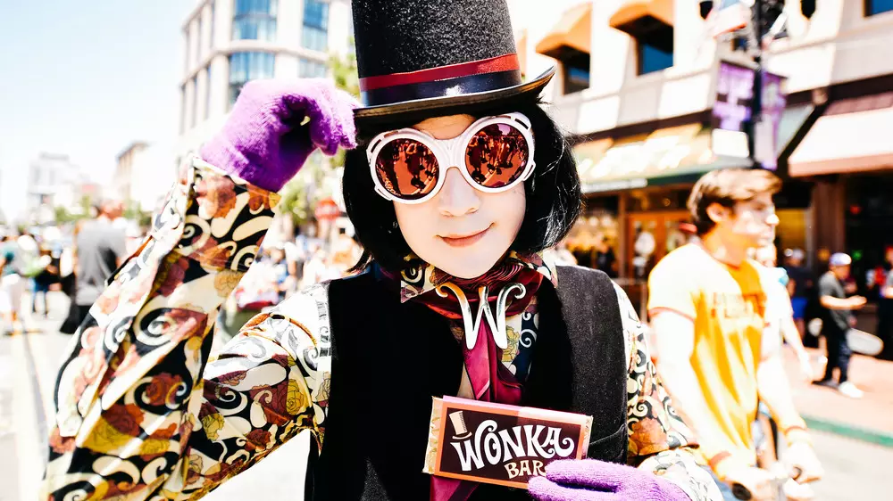 karakter willy wonka jeung coklat