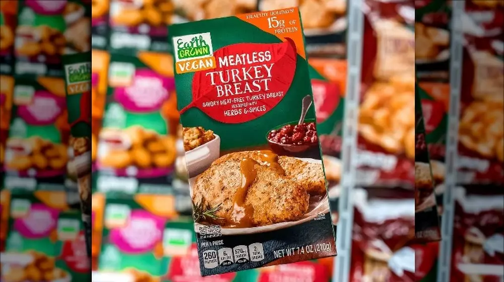 Ntiaj teb Grown Vegan's Meatless Turkey Breast