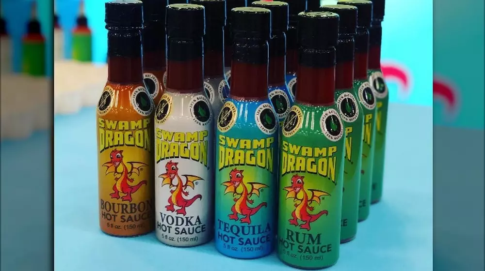 Macem-macem saus pedas Swamp Dragon