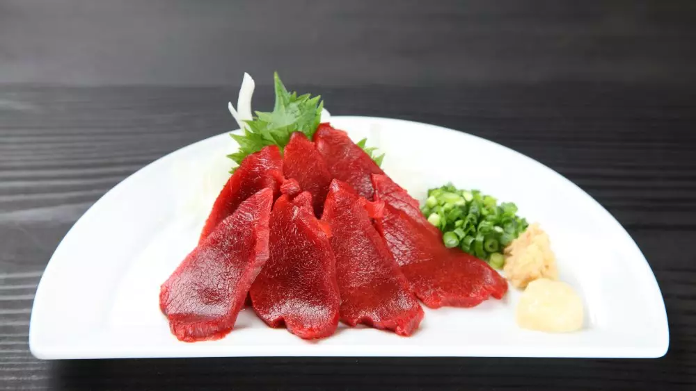 Sashimi aus Pferdefleisch