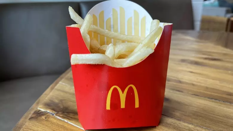 mcdonalds French fries mu manja a pepala