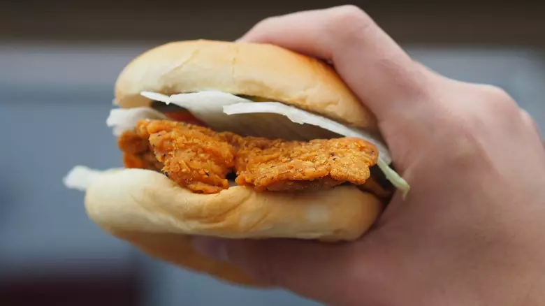 McDonald's Spicy Crispy Chicken Sandwich